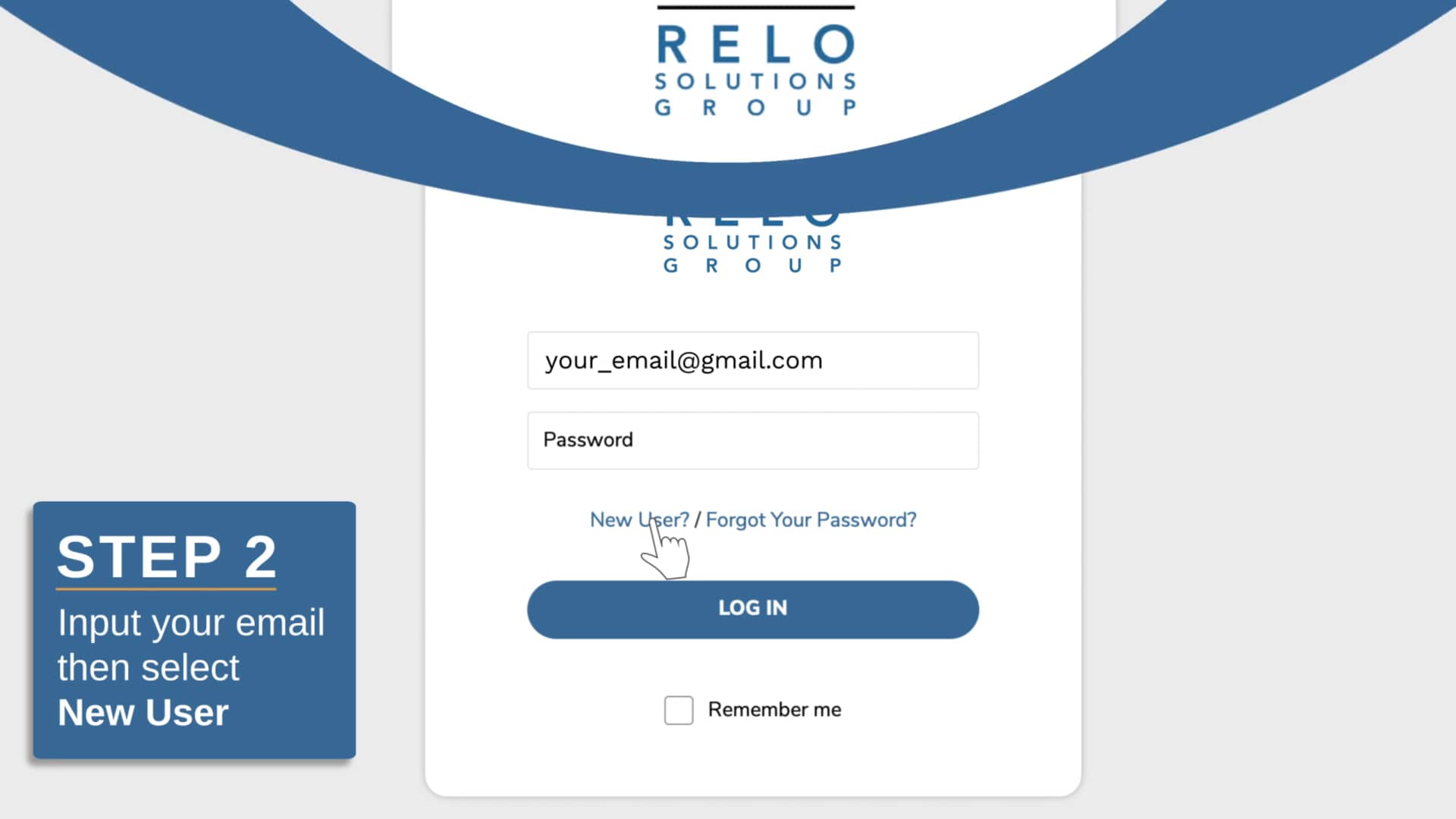 Relo Solutions Group How to Login to the RELO Portal on Vimeo