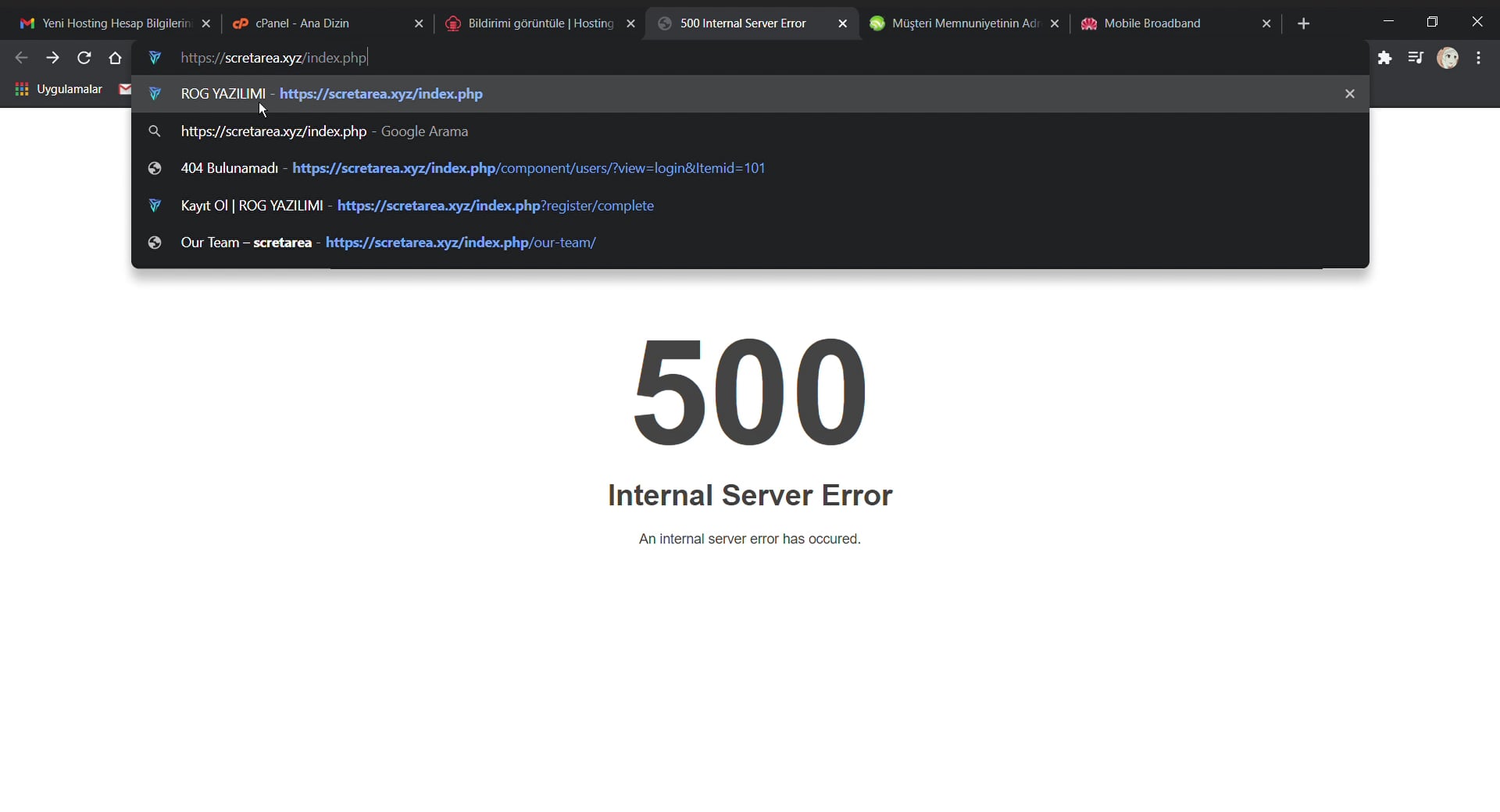 500 Internal Server Error - Google Chrome 2020-12-05 13-14-30 on Vimeo
