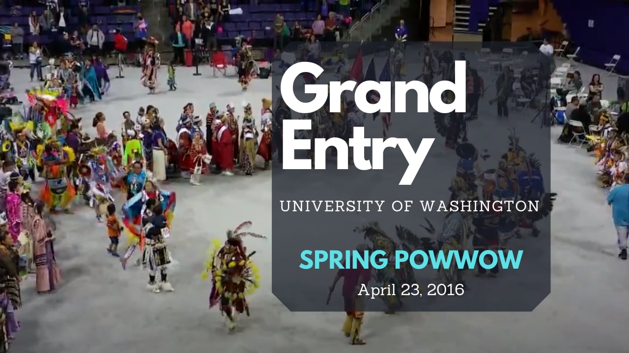 Grand Entry, UW Spring Pow Wow 2016 on Vimeo