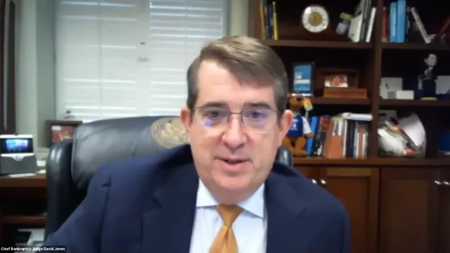 SDTX Chief Bankruptcy Judge David Jones Q&A with The Texas Lawbook on Vimeo
