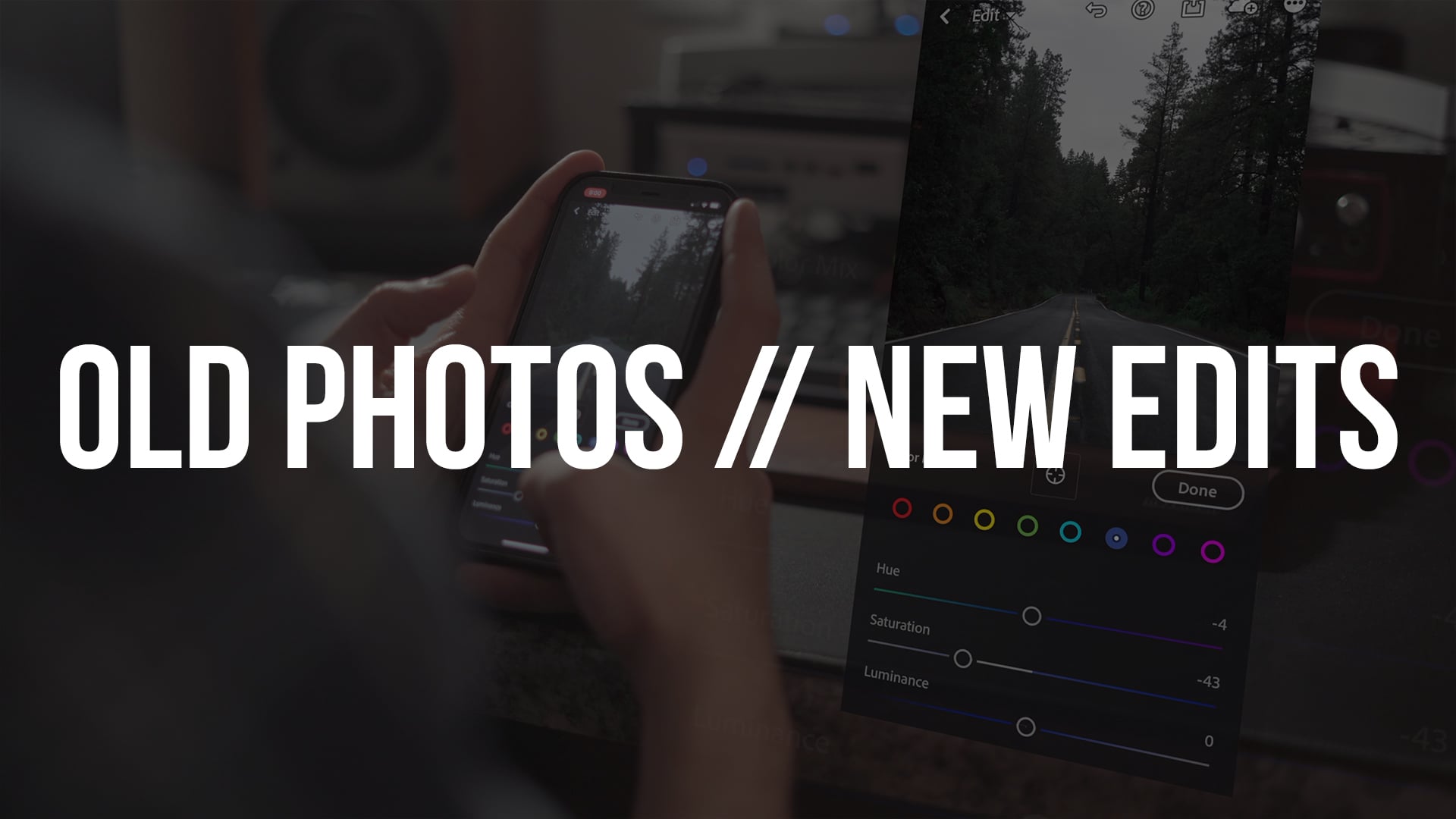 old photos // new edits on Vimeo