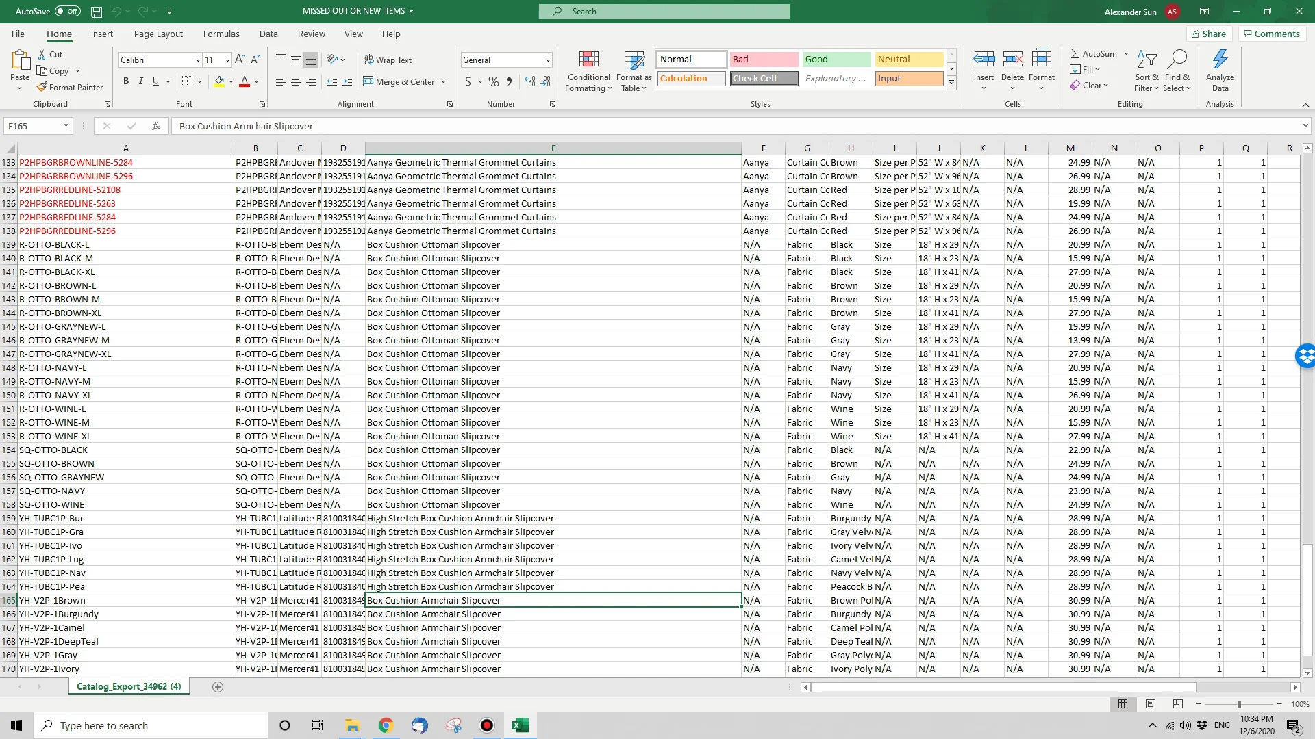 12062020 Question and issue regarding wayfair inventory feed part 2 on ...