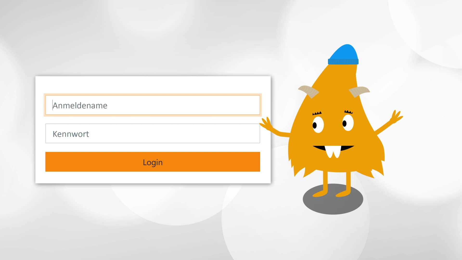 Moo das Monster erklärt den Login in Moodle on Vimeo