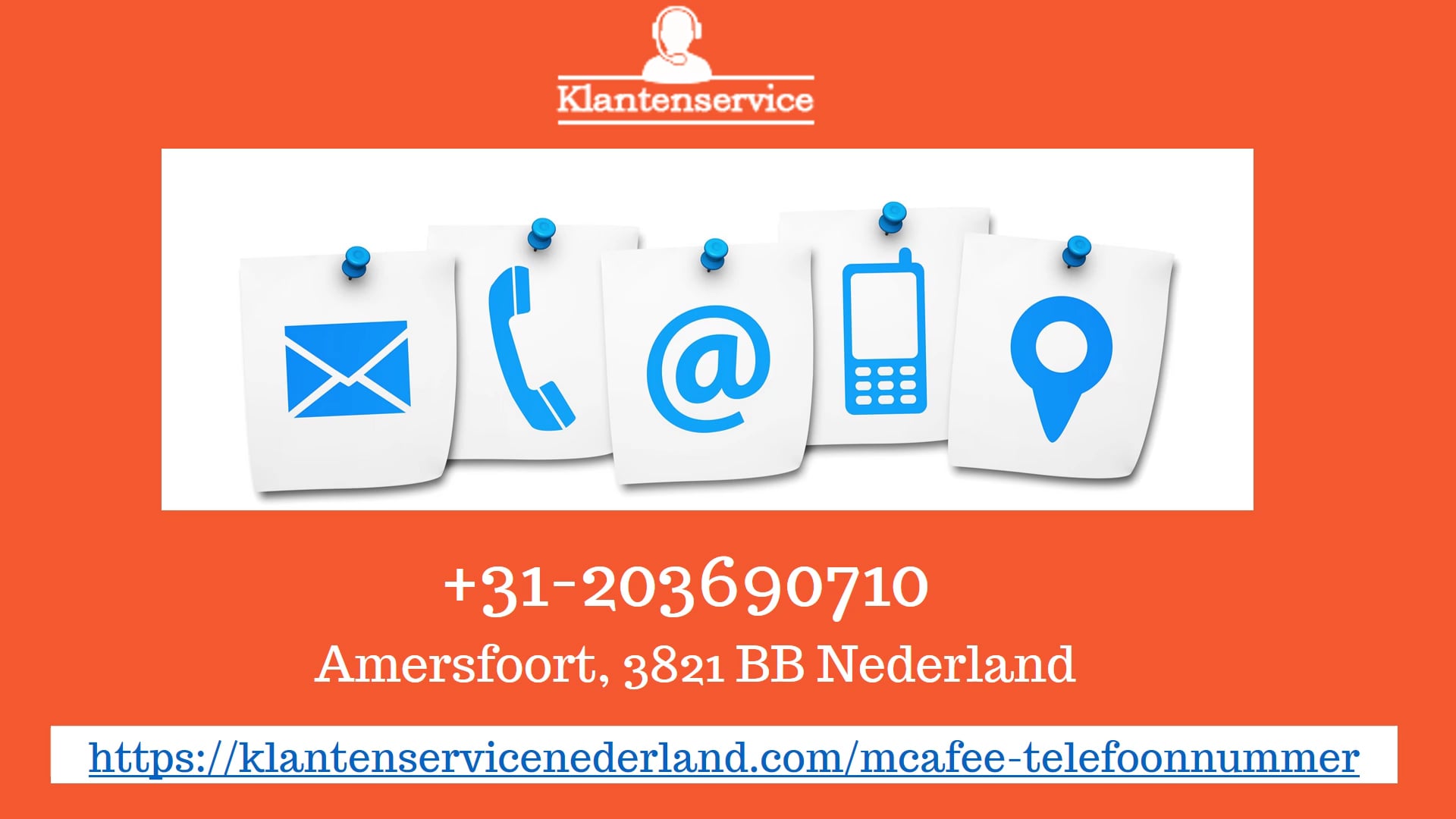 Contact Mcafee Klantenservice - Mcafee Nummer + 31-203690710 on Vimeo