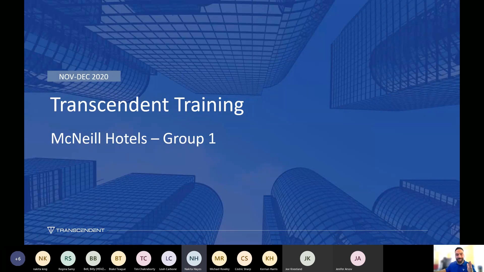 McNeill Training - McNeill Group 1 Session 1 on Vimeo