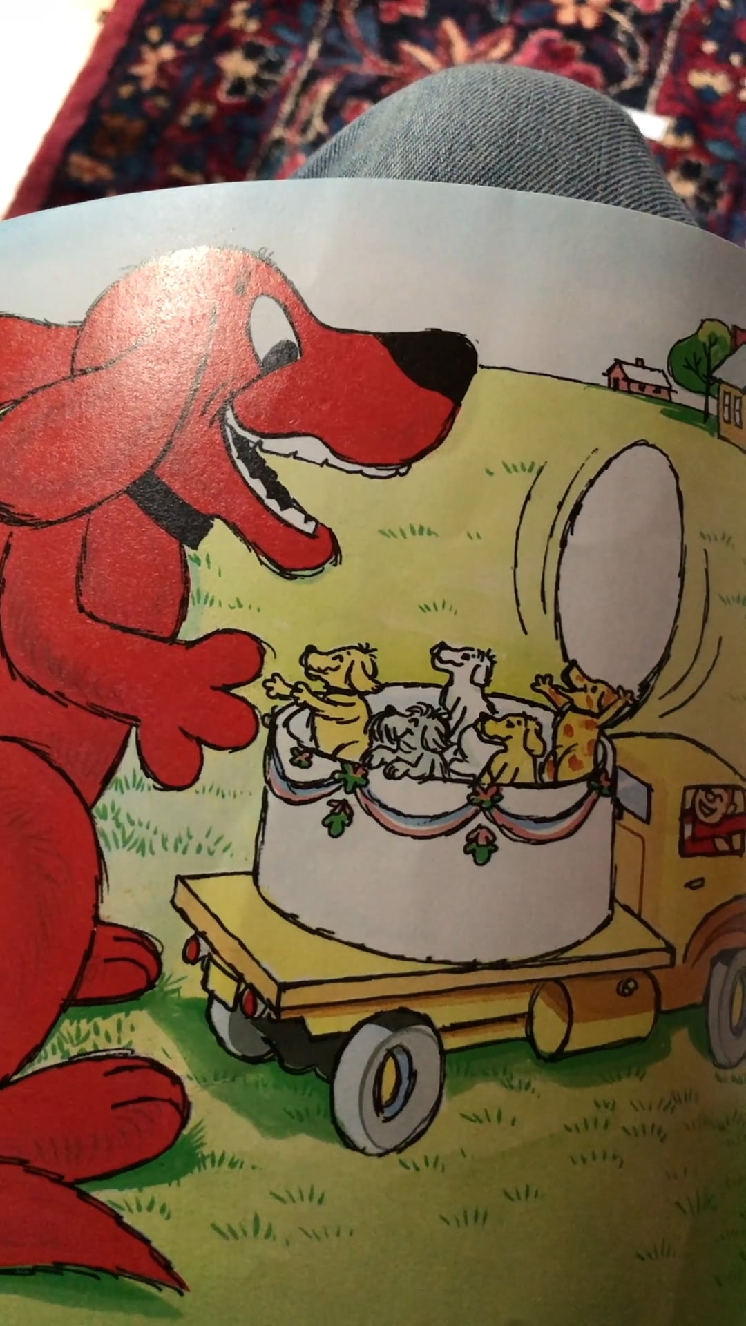 Dad flips out on Clifford the big red dog on Vimeo