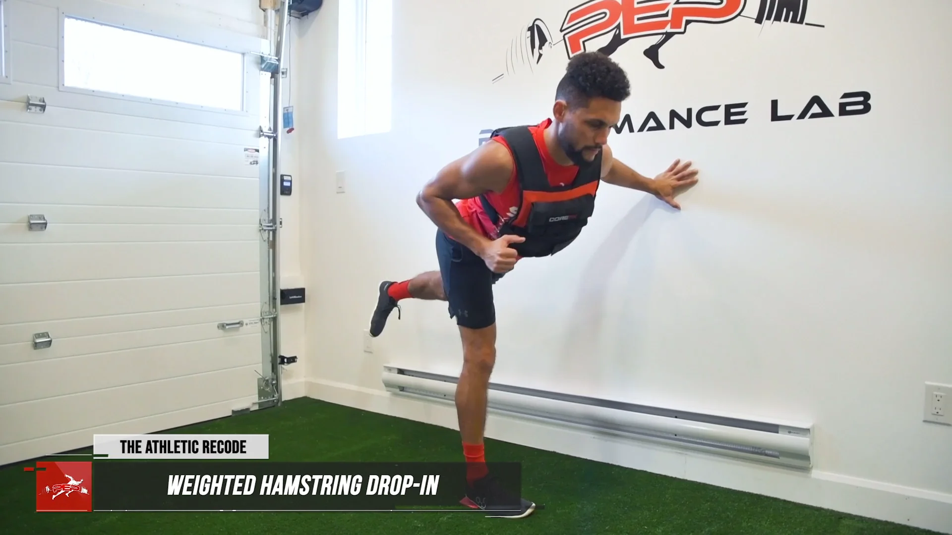 Phase 3 - Weighted Hamstring Drop-In on Vimeo