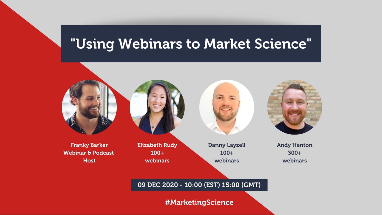 Webinar on-demand: Using Webinars to Market Science on Vimeo