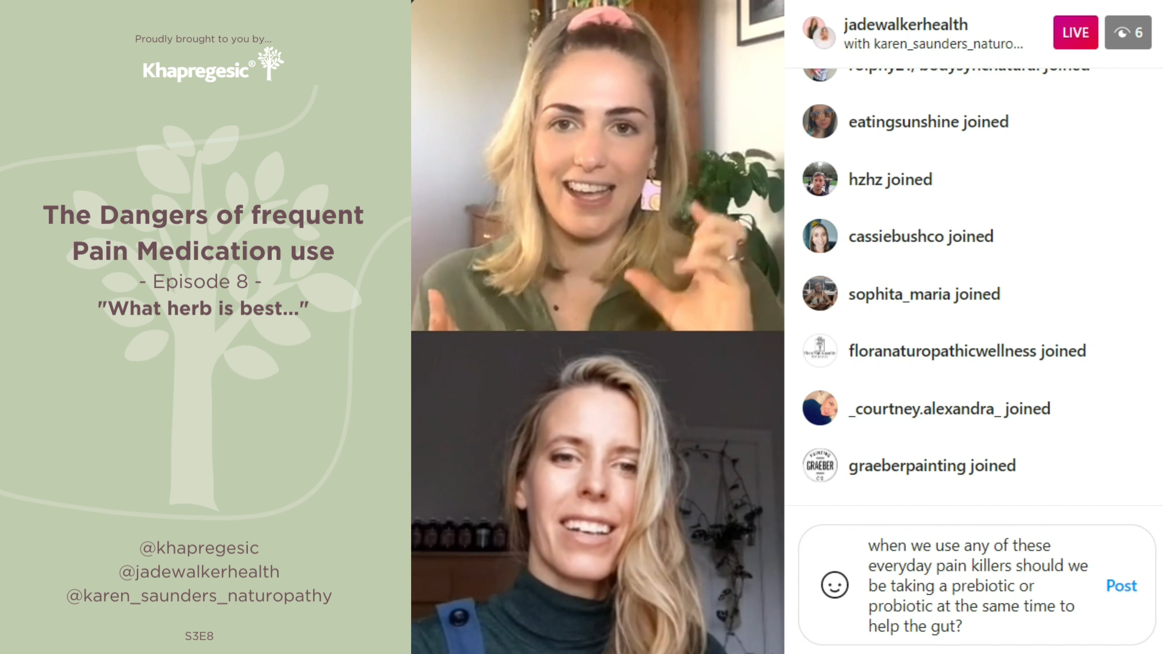 Khapregesic IGTV S3E8 Pain Meds - What herb is best? on Vimeo