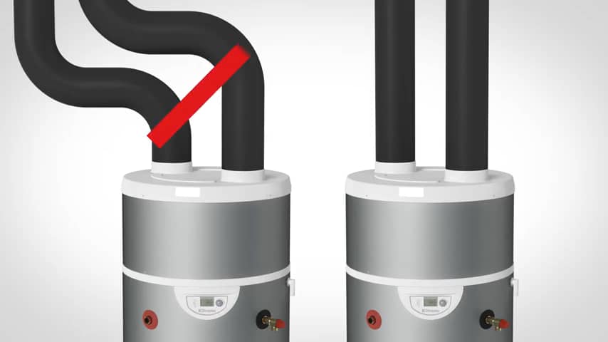 Dimplex Edel hot water heat pump installation on Vimeo