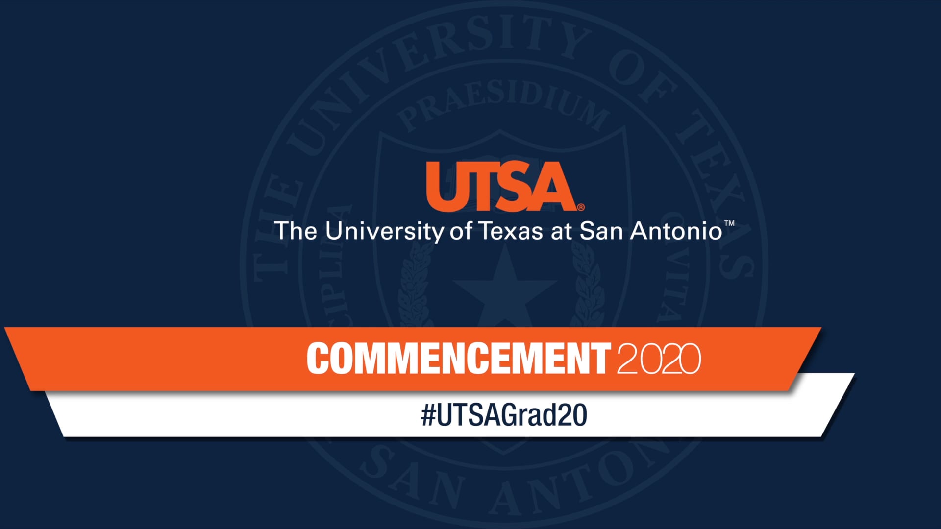 UTSA December 2020 Virtual Commencement Ceremony on Vimeo