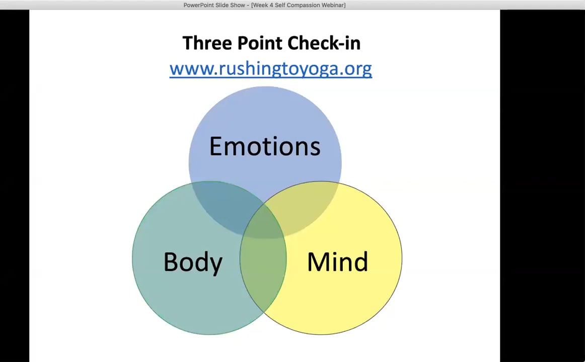 3-Point Check-In on Vimeo