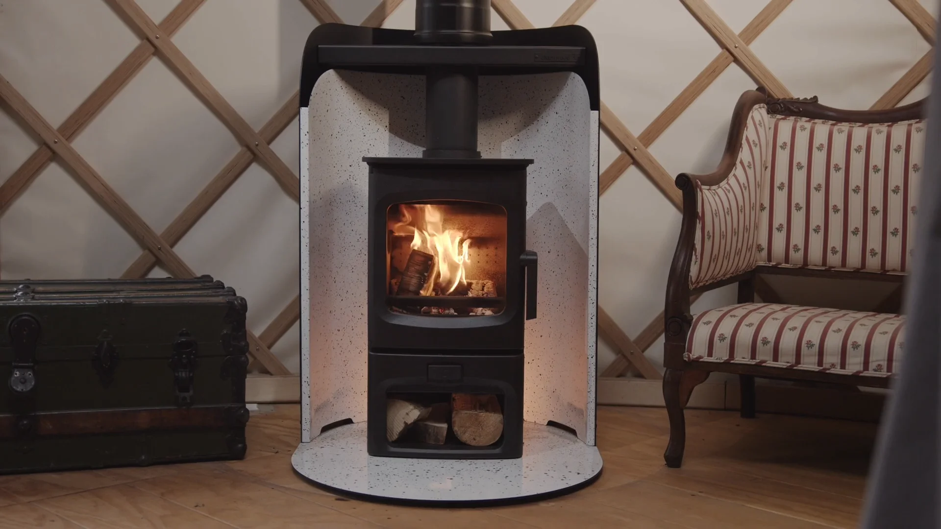 The Charnwood Stove Pod. A complete fireplace solution designed for ...