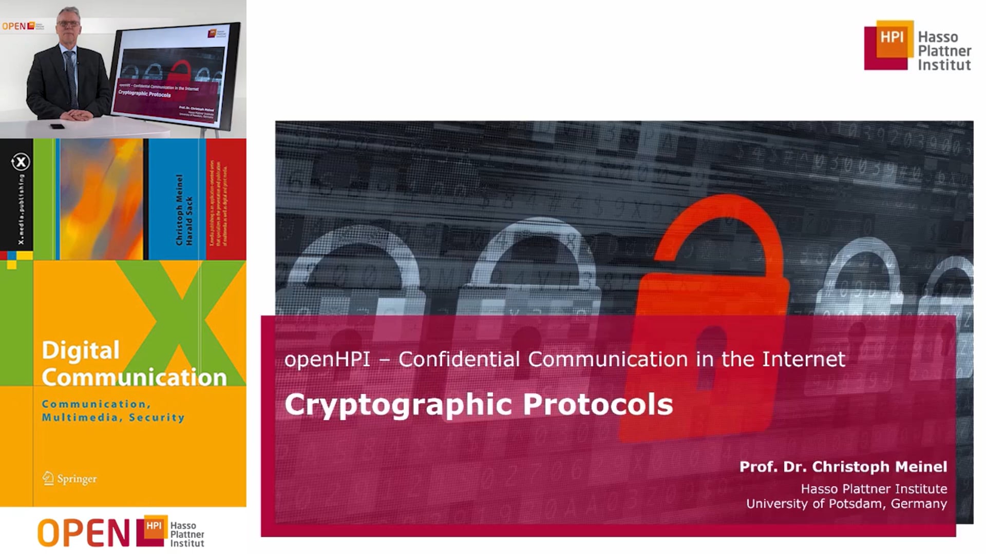 1.10 Cryptographic Protocols | Confidential Communication in the