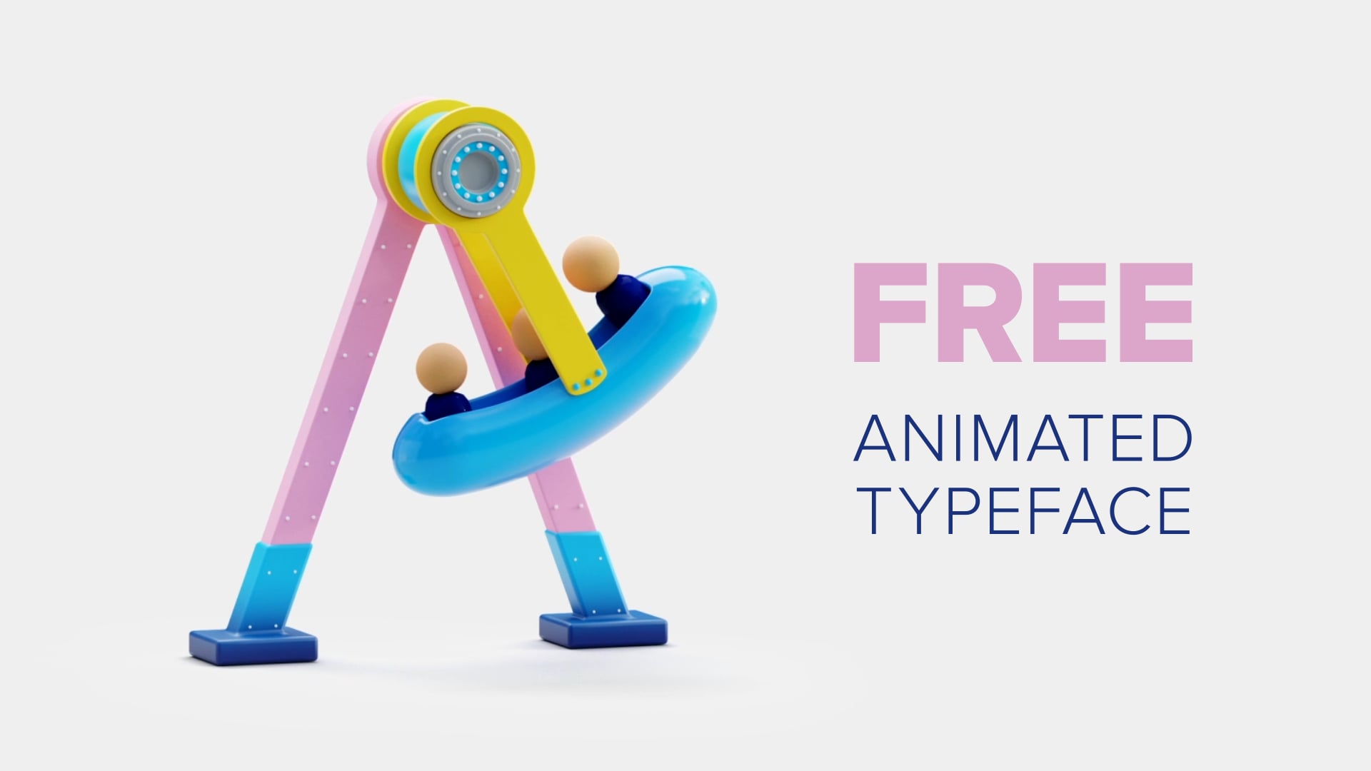 FREE Animated 3D Typeface by MDS students on Vimeo