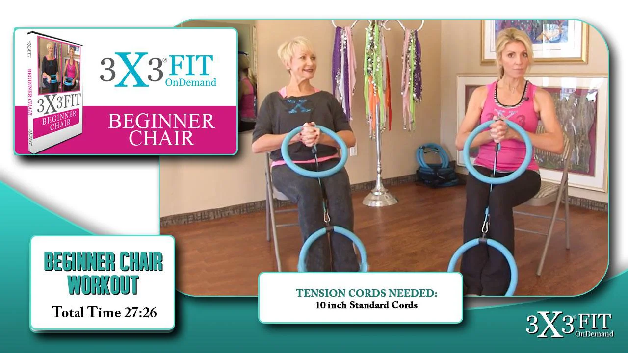 3X3 Beginner Chair Workout