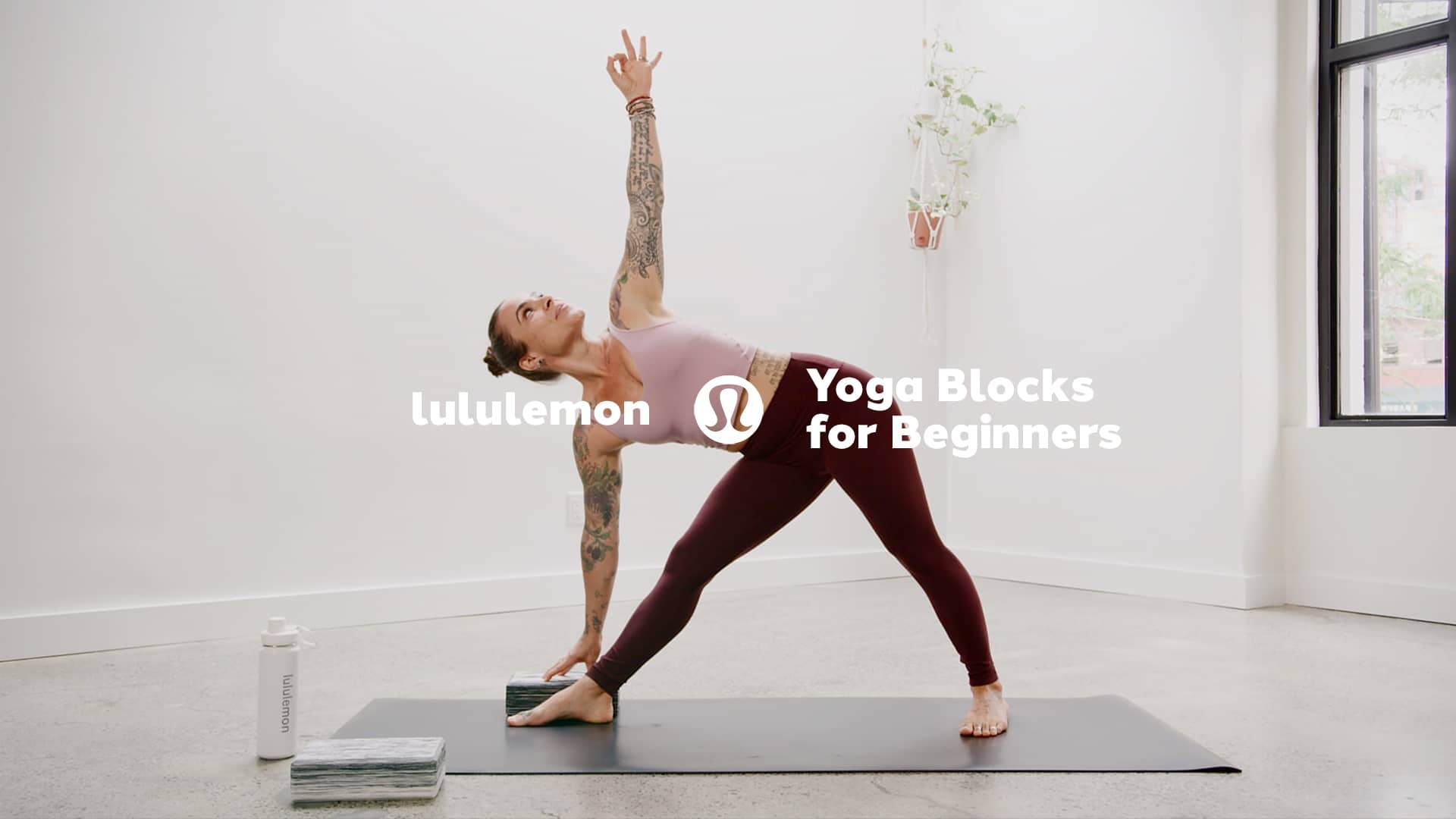 lululemon Yoga Blocks for Beginners on Vimeo
