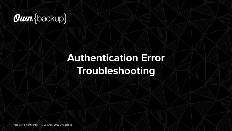 Troubleshooting Authentication Errors on Vimeo