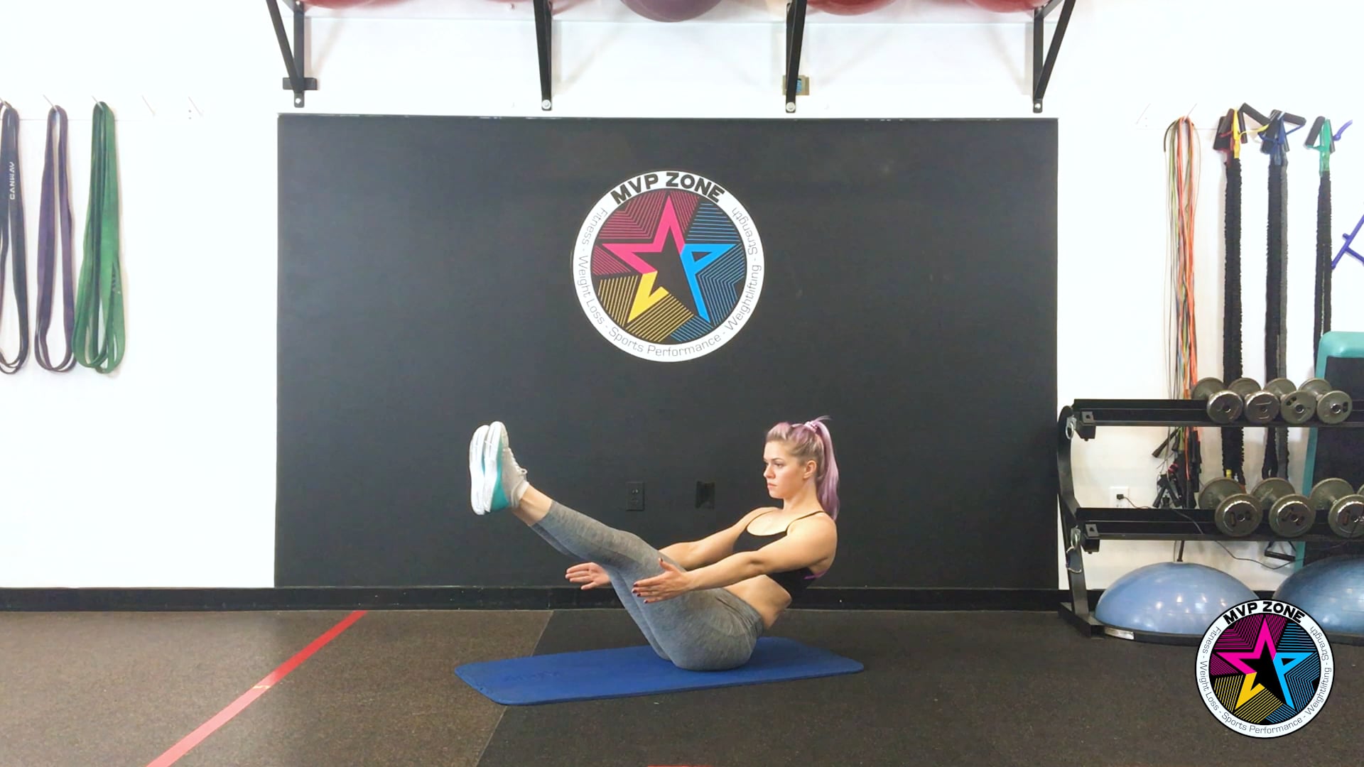 boat pose on Vimeo