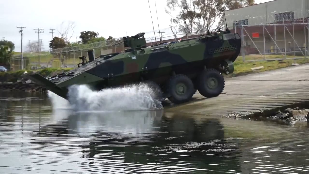 USMC Amphibious Combat Vehicle on Vimeo