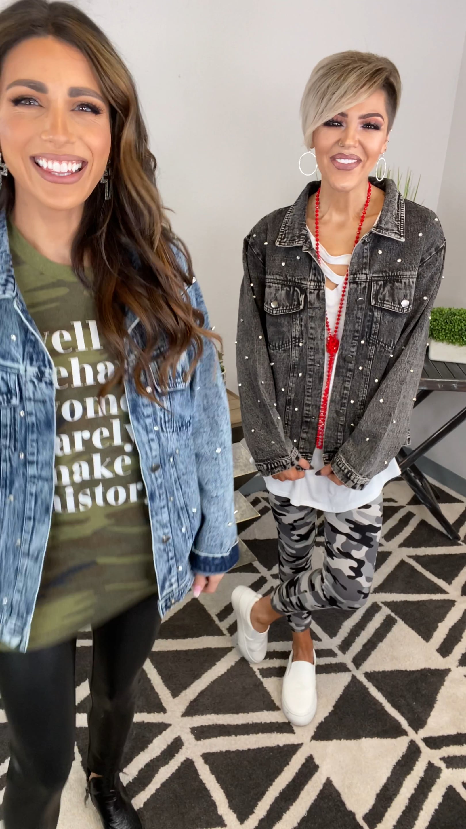 All Over Studded Denim Jacket (DEC2020) on Vimeo