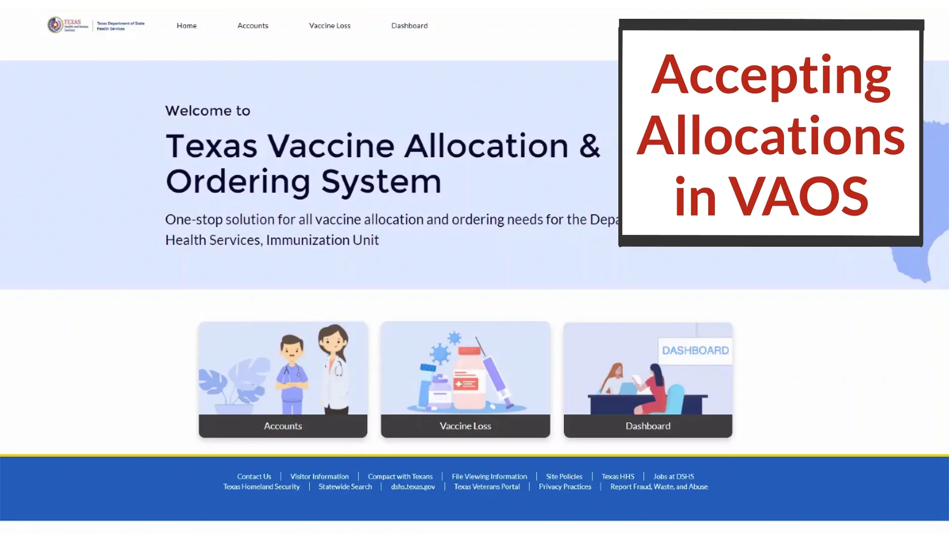 Accepting Allocations in VAOS on Vimeo