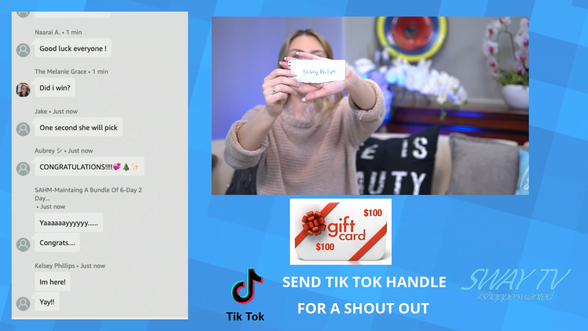 Gift Card Giveaway on Vimeo