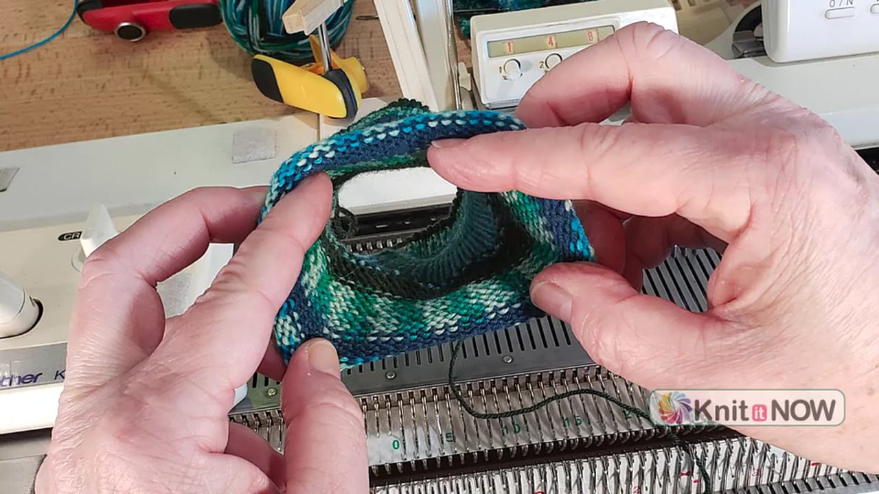 Socks in the Round | Machine Knitting Tutorial