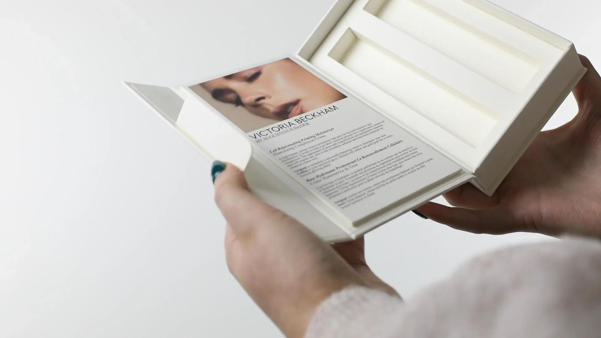 Victoria Beckham Cosmetic Packaging