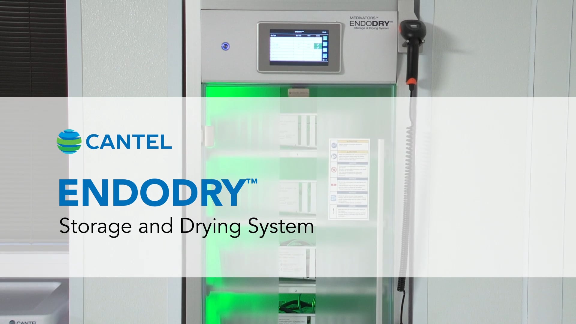 Endodry Drying and Storage System In Service Video on Vimeo