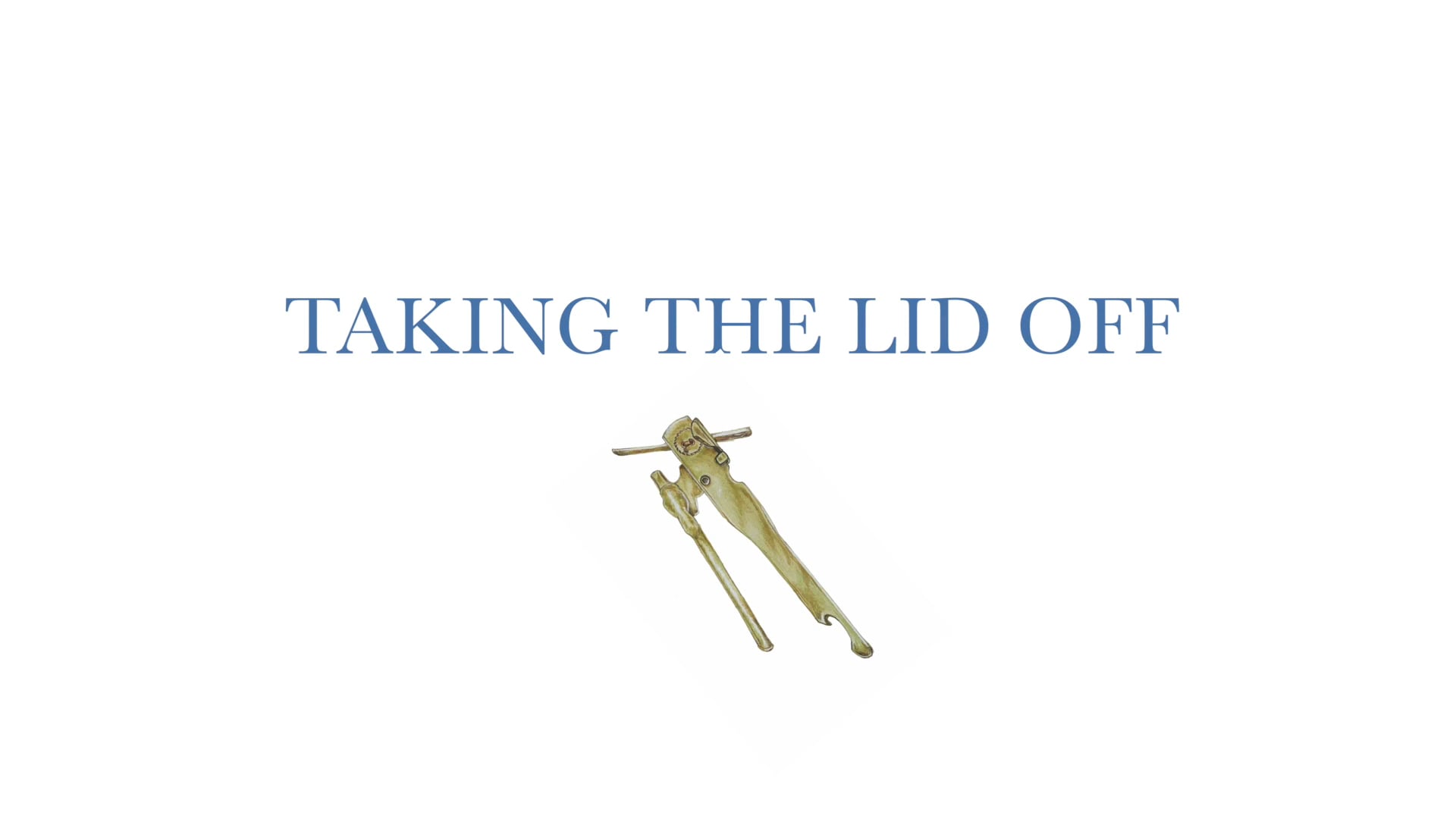 4 Taking the lid off - One Story on Vimeo