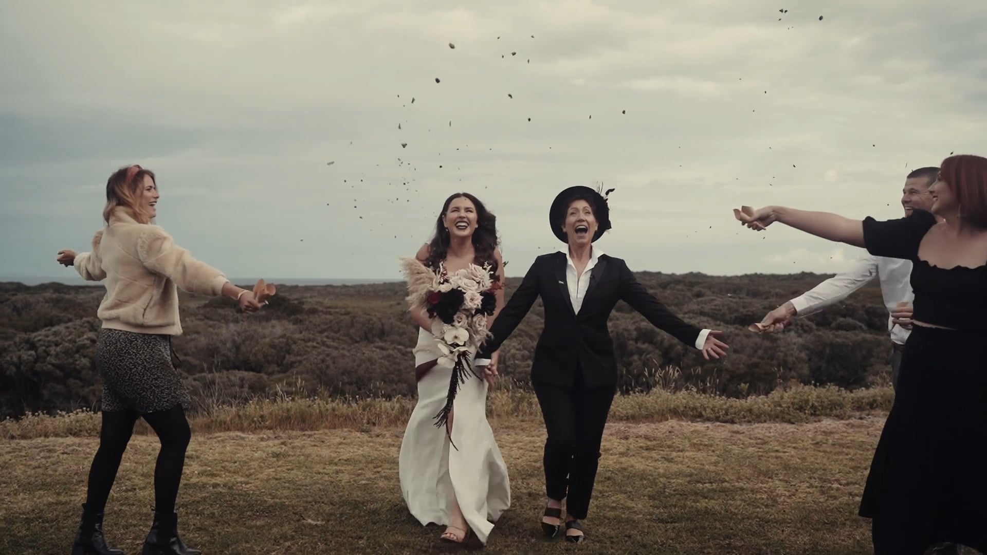 Brittany + Phoebe || Insta Edit || Parry Beach Breaks Denmark Wedding ...