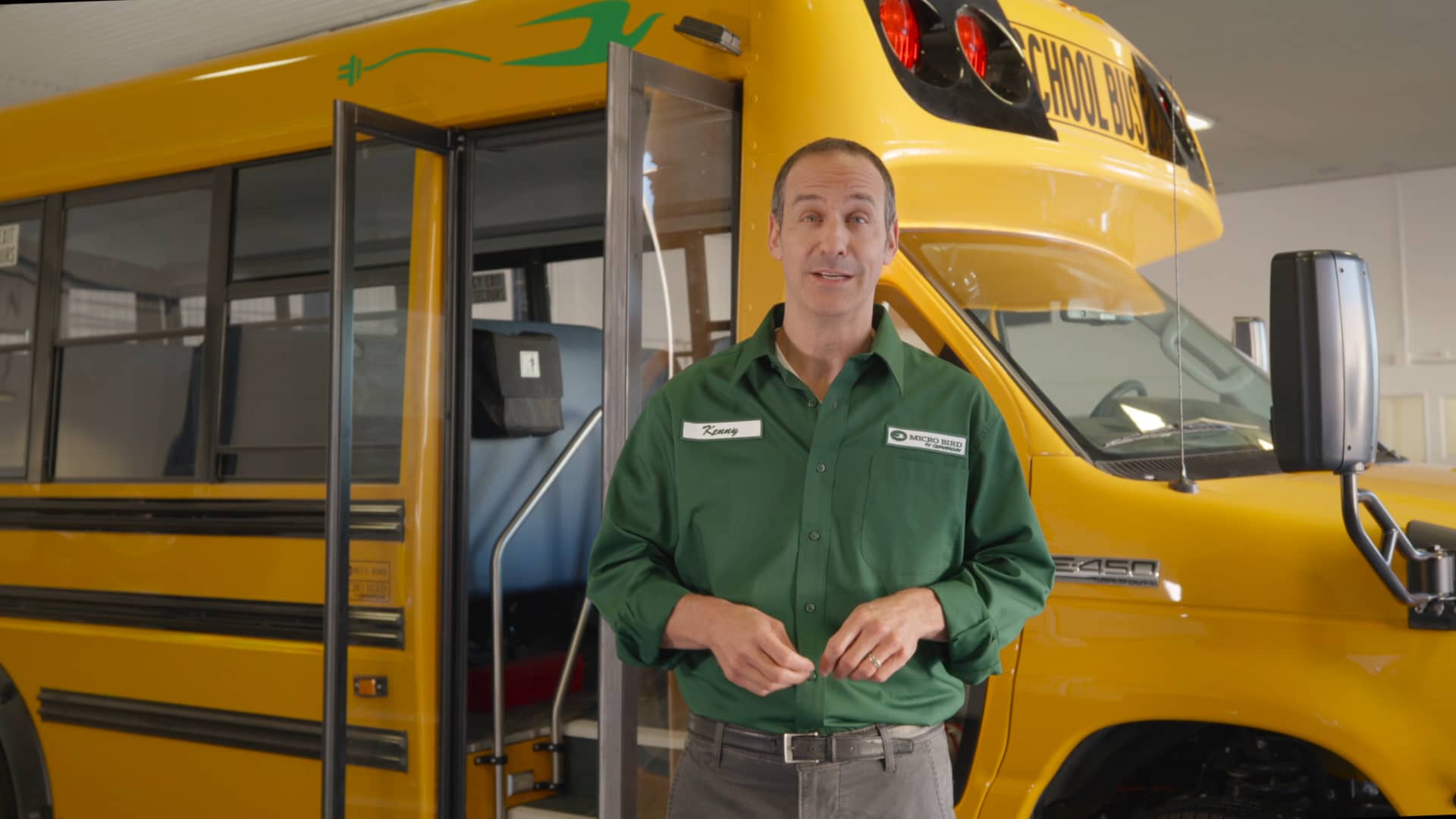 Micro Bird G5 Electric Type-A School Bus on Vimeo