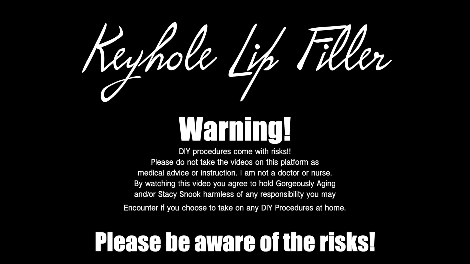 Lip Filler - Keyhole Pout