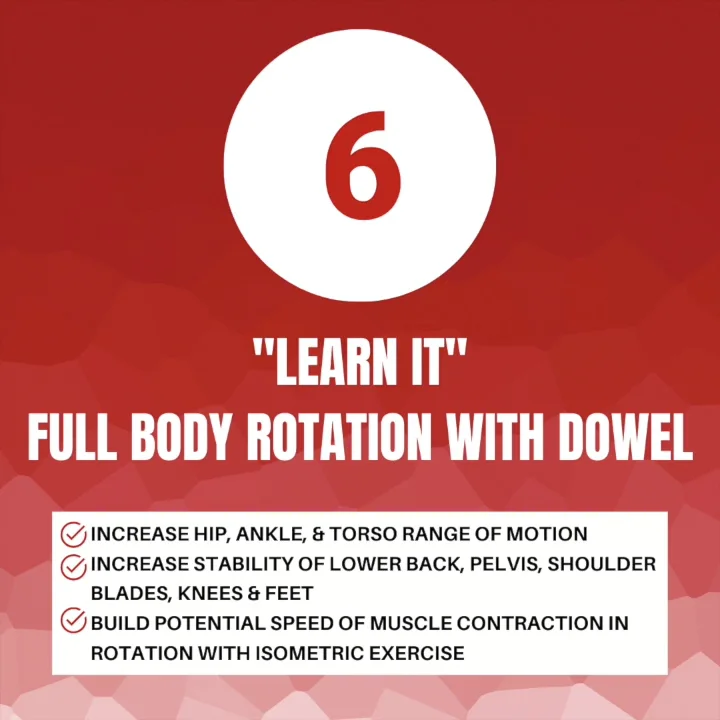 #6 Full Body Rotation w: Dowel