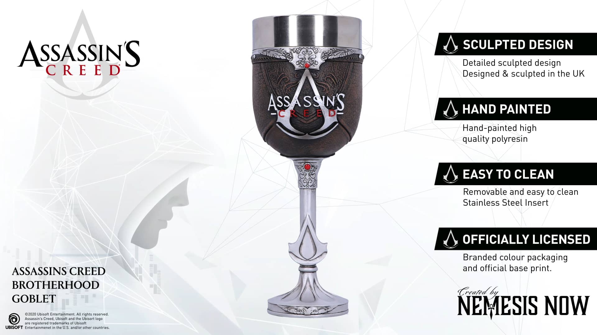 Assassin's Creed Goblet of the Brotherhood | Nemesis Now Ltd on Vimeo