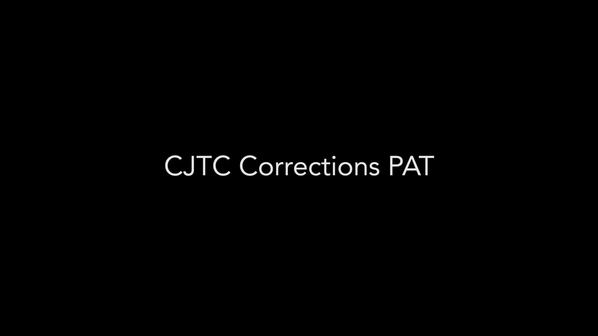 CJTC CORRECTIONS NEW PAT
