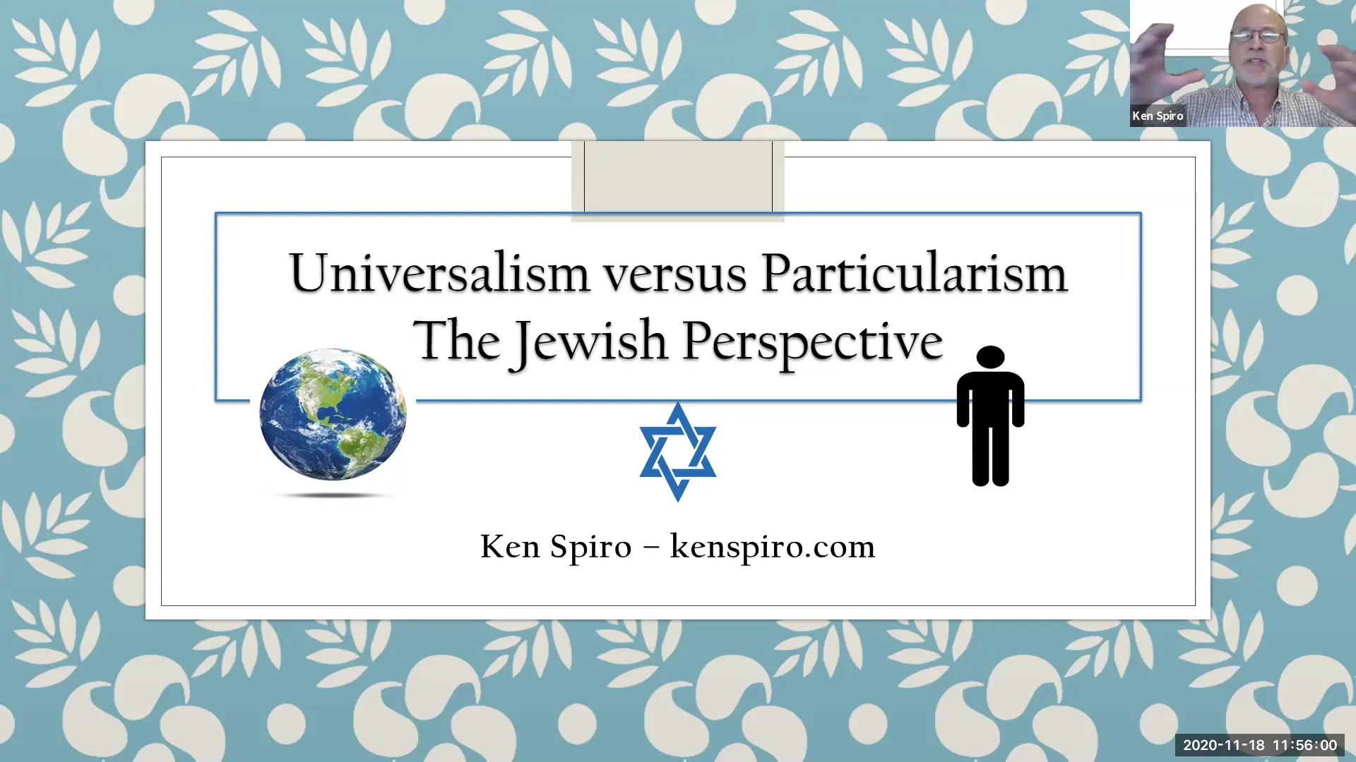 Universalism vs. Particularism: A Jewish Perspective with Rabbi Ken ...