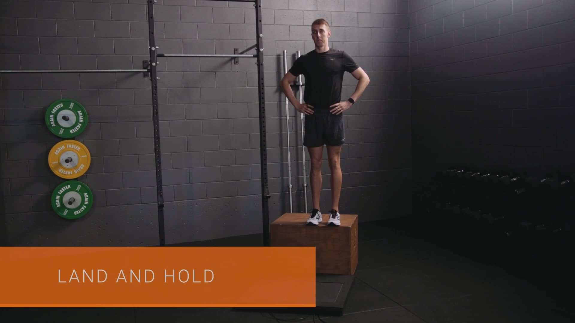 Single Leg Land and Hold on Vimeo