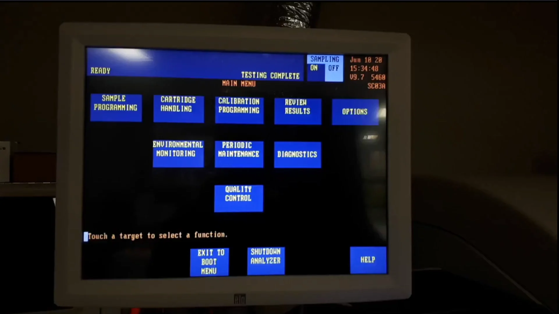 Vitros 350 - Specimen Programming