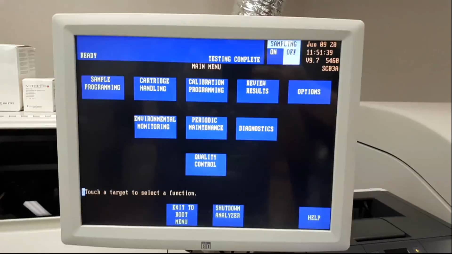 Vitros 350 - Slide Inventory Check on Vimeo