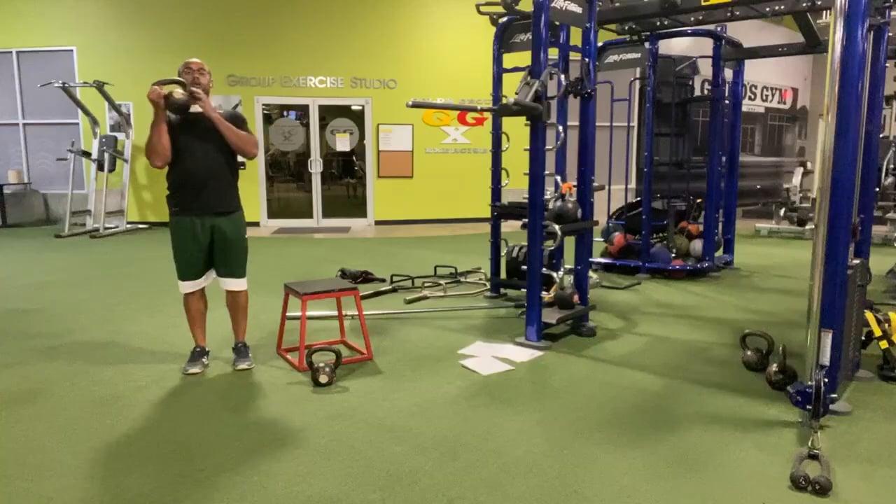 Goblet Transverse Step Up on Vimeo