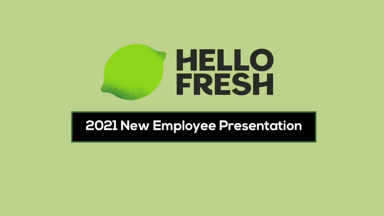 HelloFresh Benefits Presentation New Employee on Vimeo