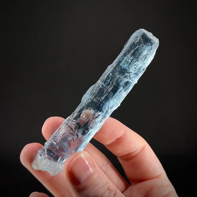 Beryl var. Aquamarine (treated) ex James Carter Coll | Wolodarsk ...