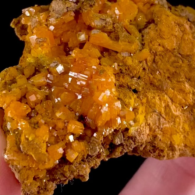 Mimetite (classic material) | Pingtouling Mine, Liannan Co., Qingyuan ...