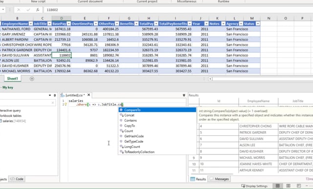 C Scripting Querystorm