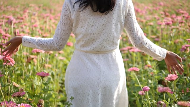 Women, Walking, Flowers. Free Stock Video - Pixabay