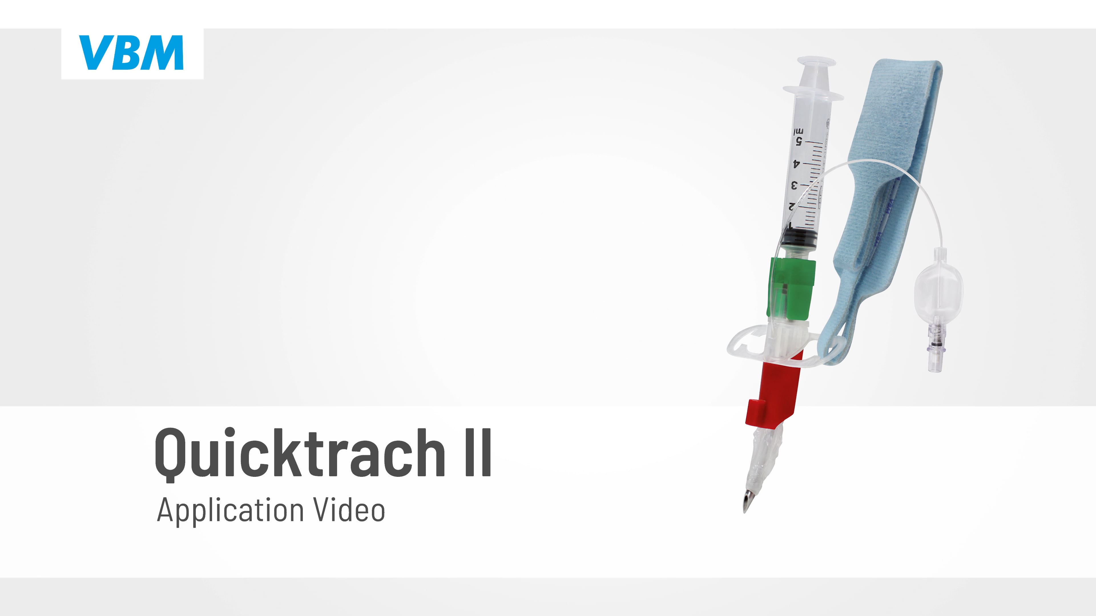 VBM Quicktrach II Application Video EN on Vimeo