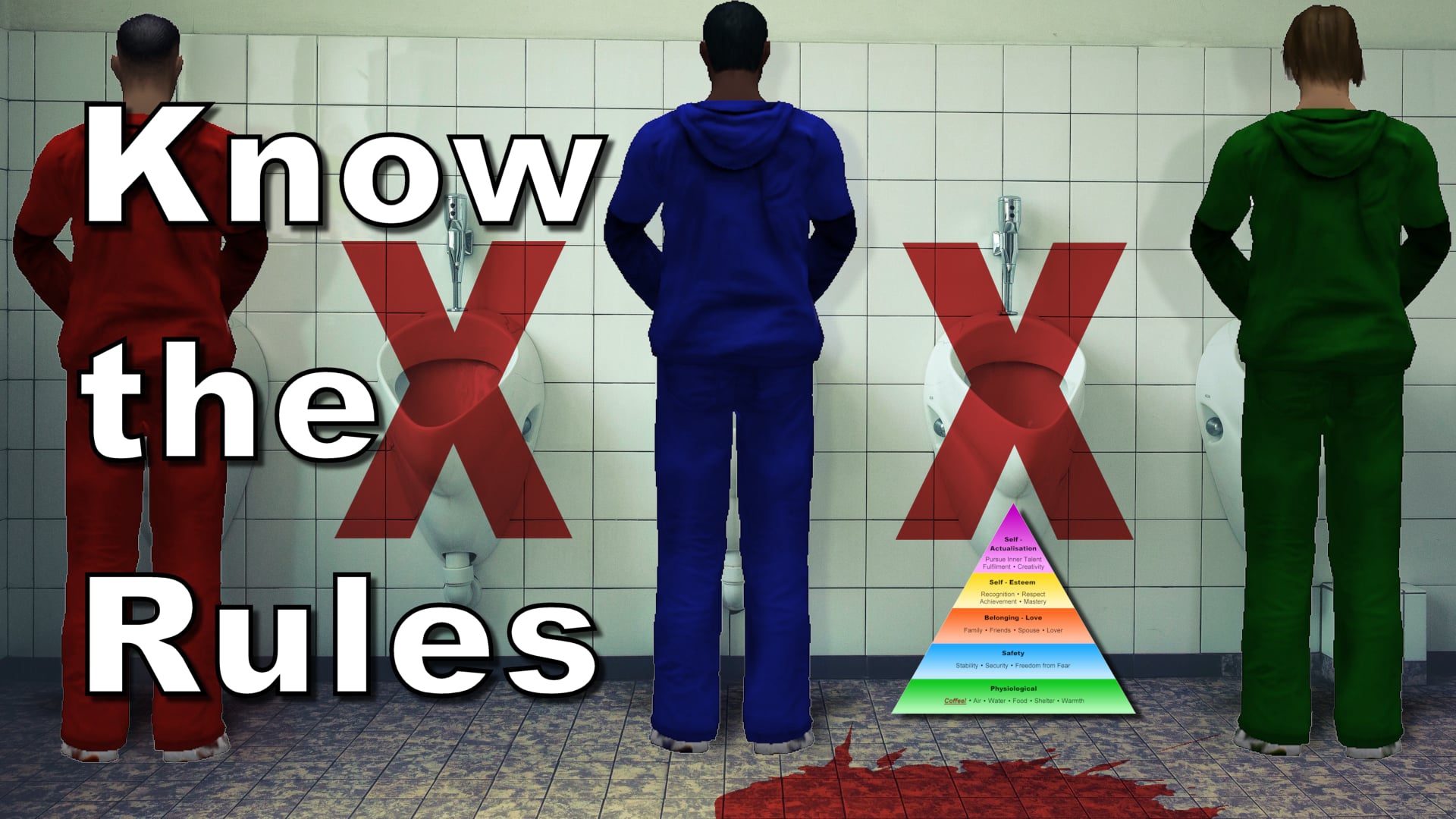 Male Restroom Etiquette on Vimeo