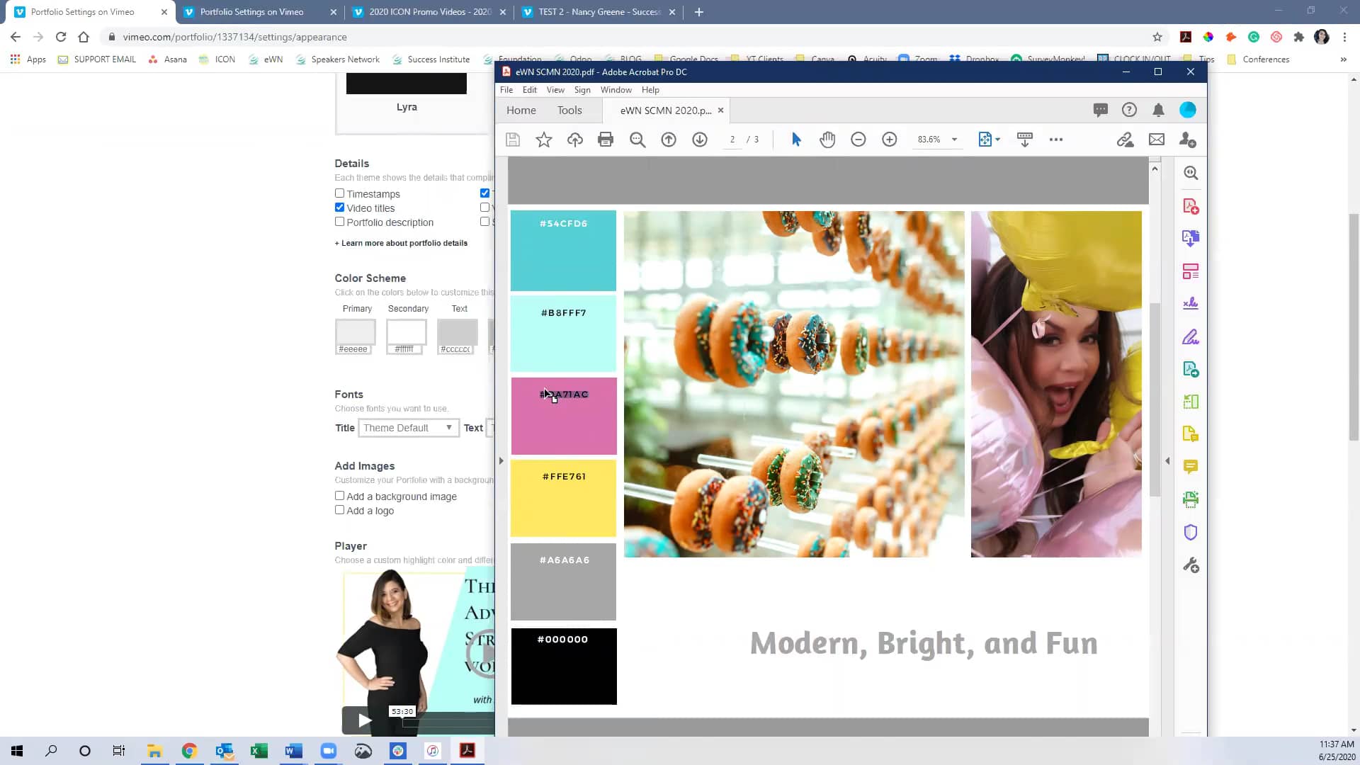 Creating a Vimeo Portfolio on Vimeo
